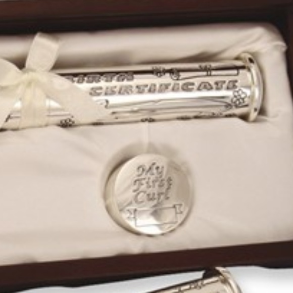 Happy Jungle | Other | Silver Plated Birth Certificate Holder Memory ...